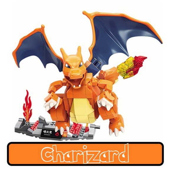Pokemon | Toys | Officially Licensed Pokmon Charizard Building Blocks ...
